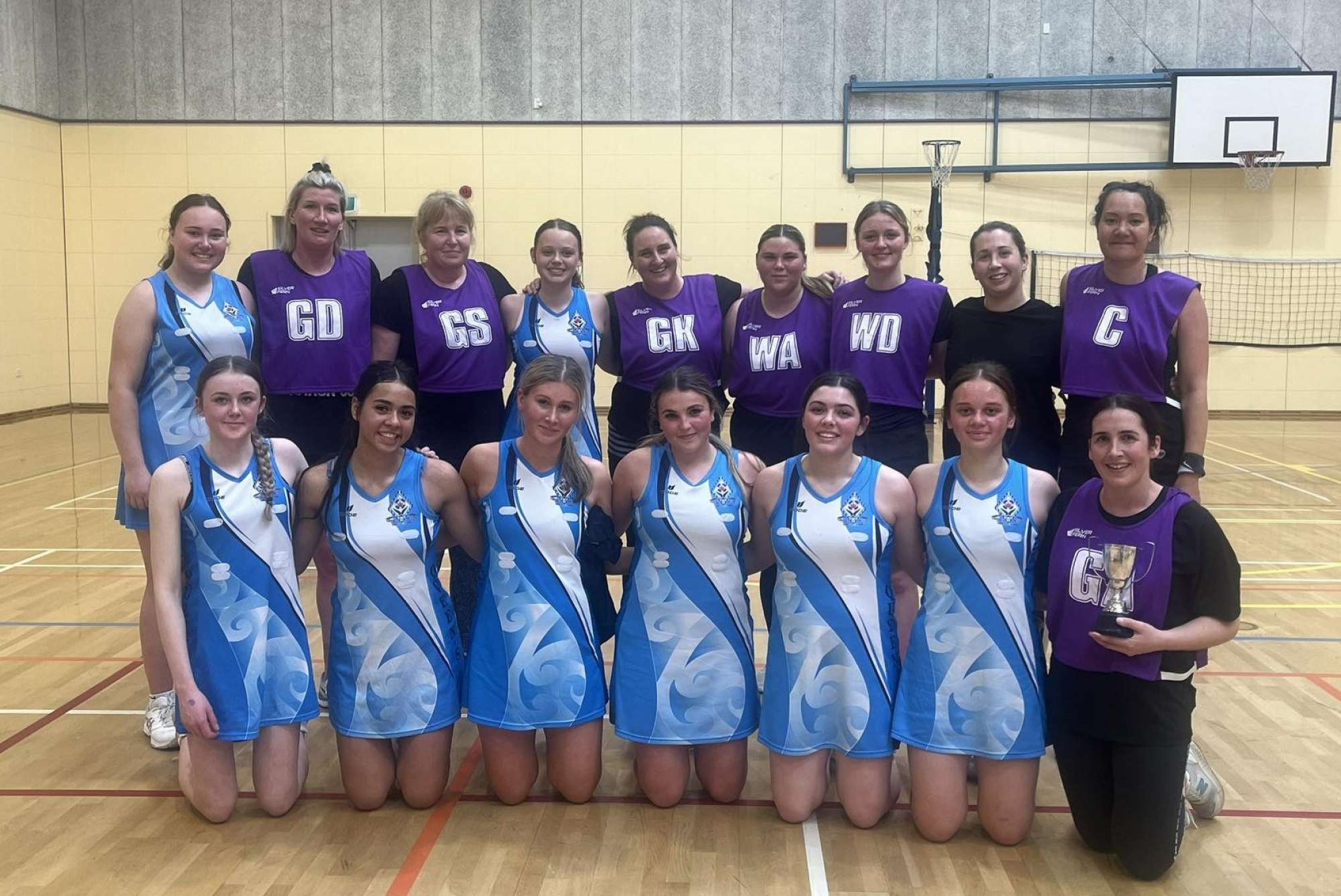 Queen's Senior A and Ex-girls Annual Netball Match