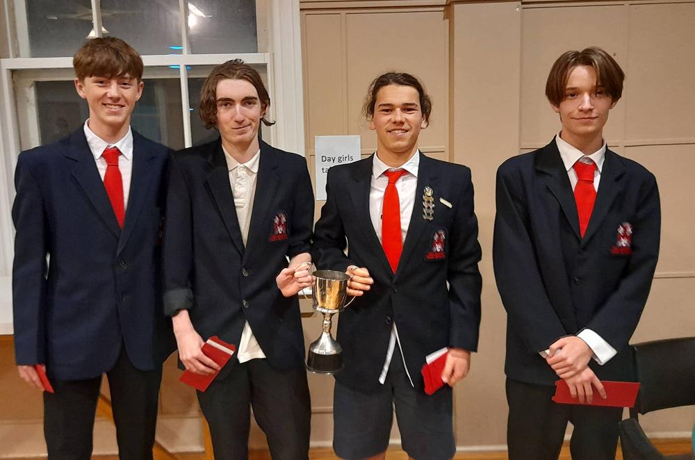 Canterbury Y11 History Quiz Champions