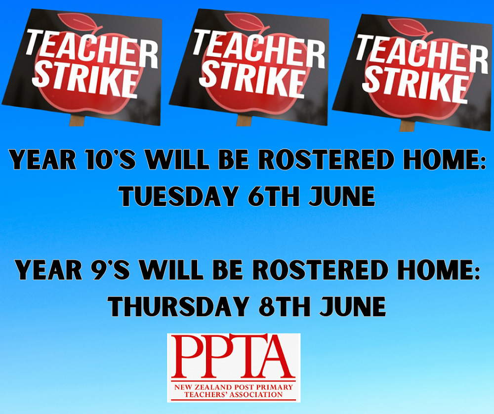 Rostered Days Off for Year 9 and Year 10