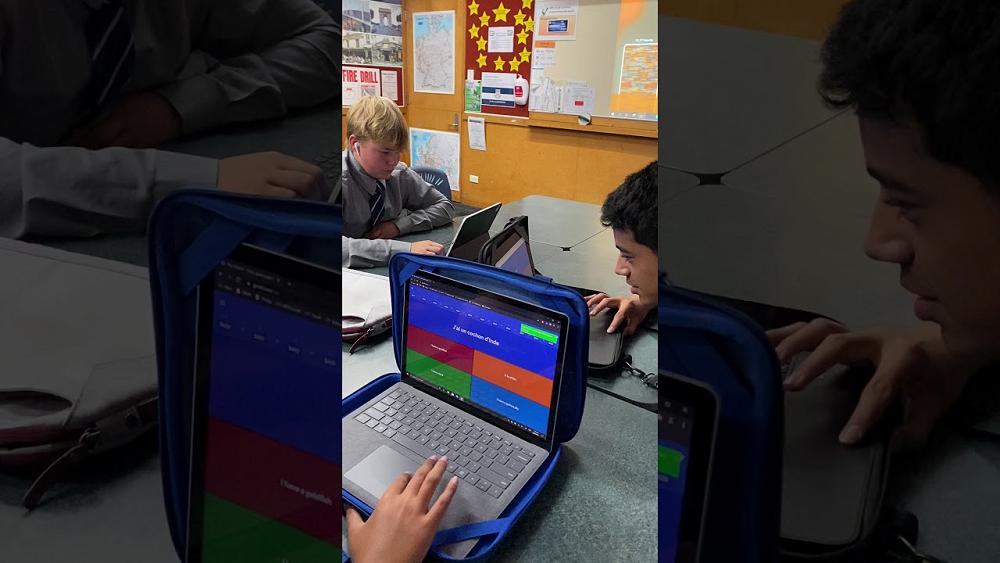 Video: GIMKIT hits the spot in language lessons!