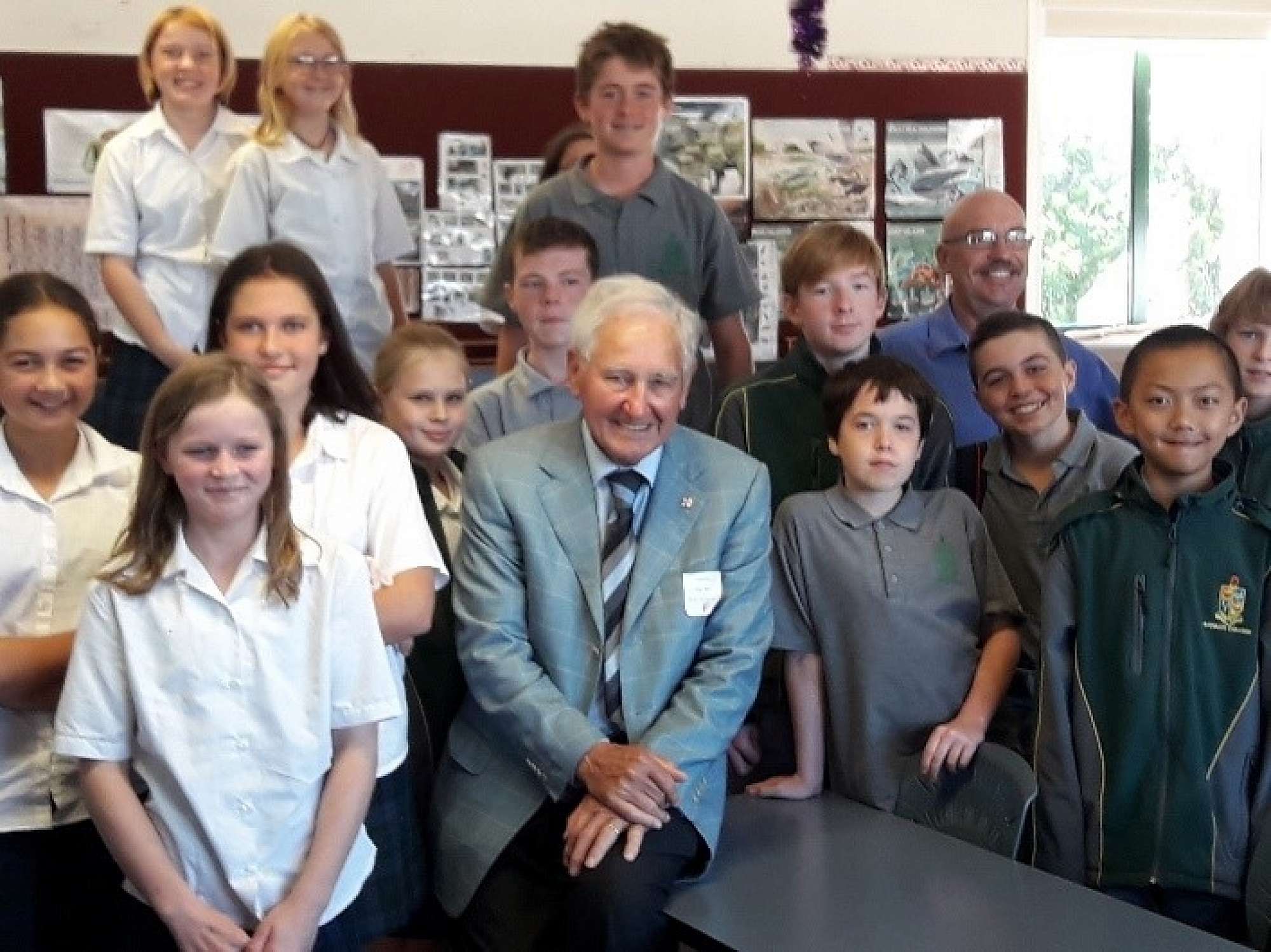 Visit by the legendary Professor Roy Kerr