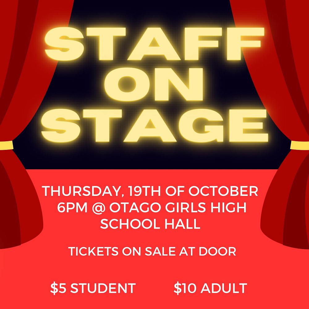 Staff on Stage