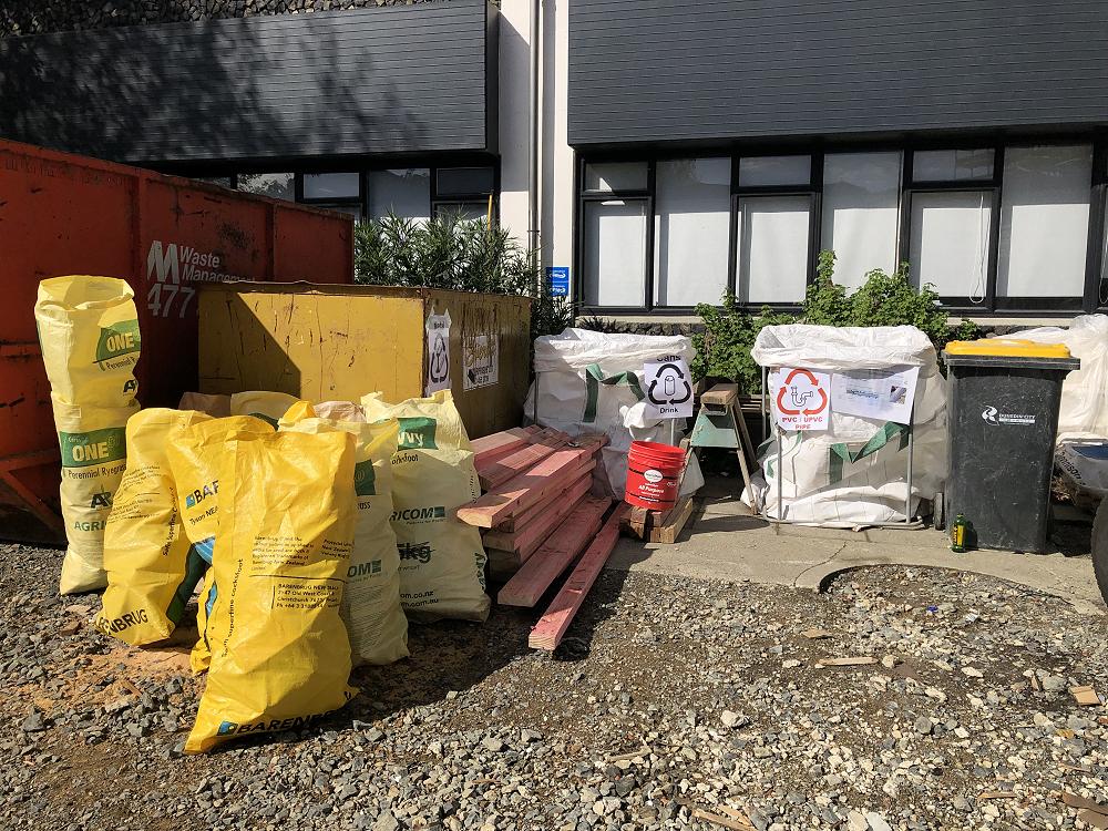 Waste minimisation in construction and demolition