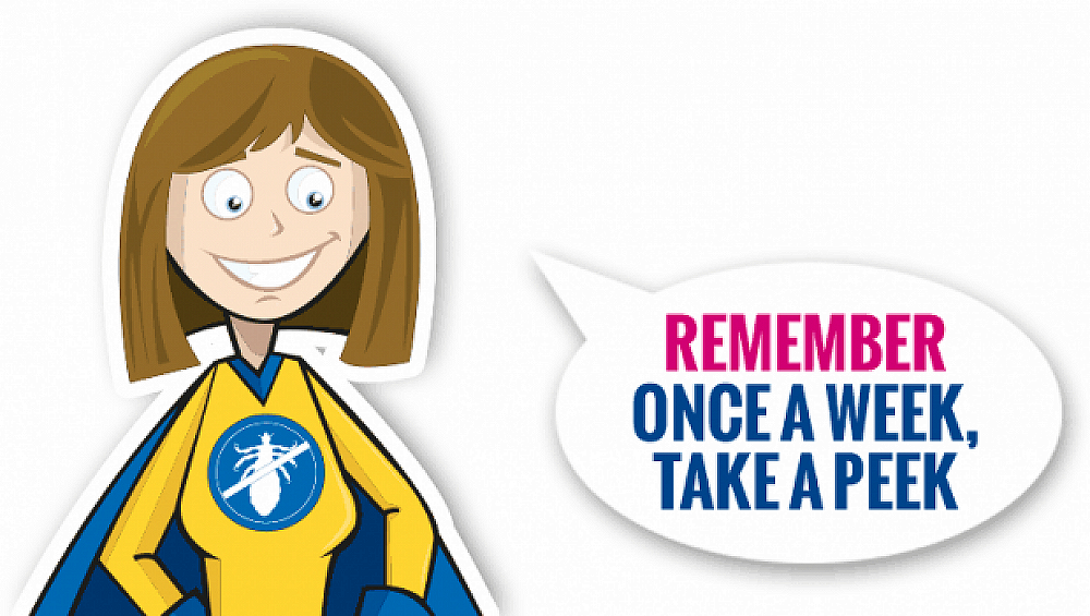 Once a week, take a peek