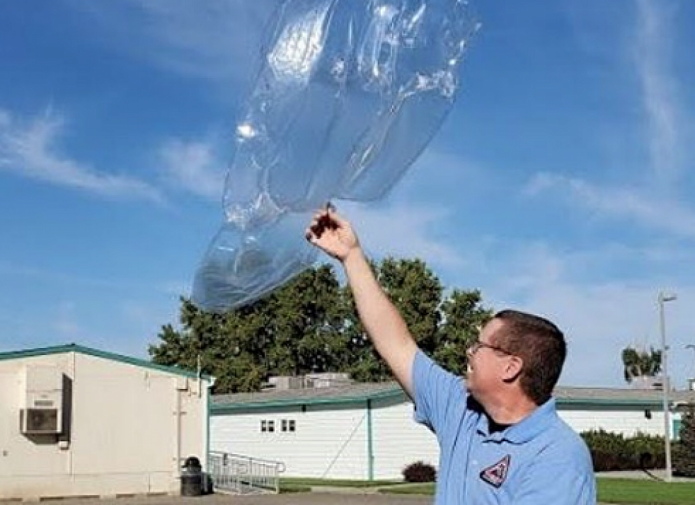 Mid-Altitude Balloon Launch - Global Science Project scheduled to take ...