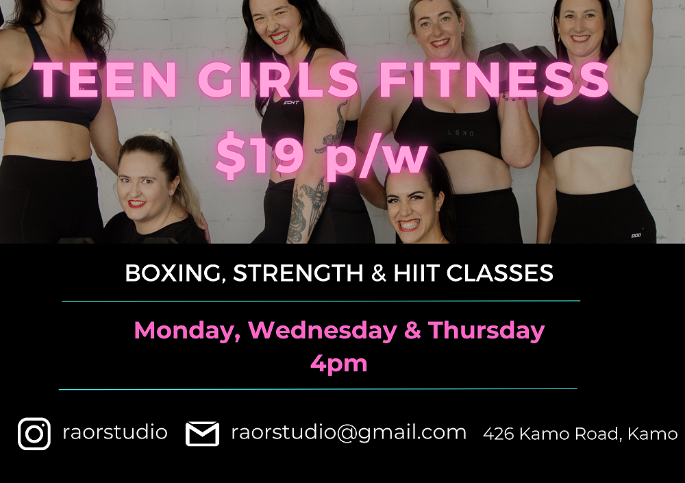 TEEN GIRLS FITNESS in Kamo