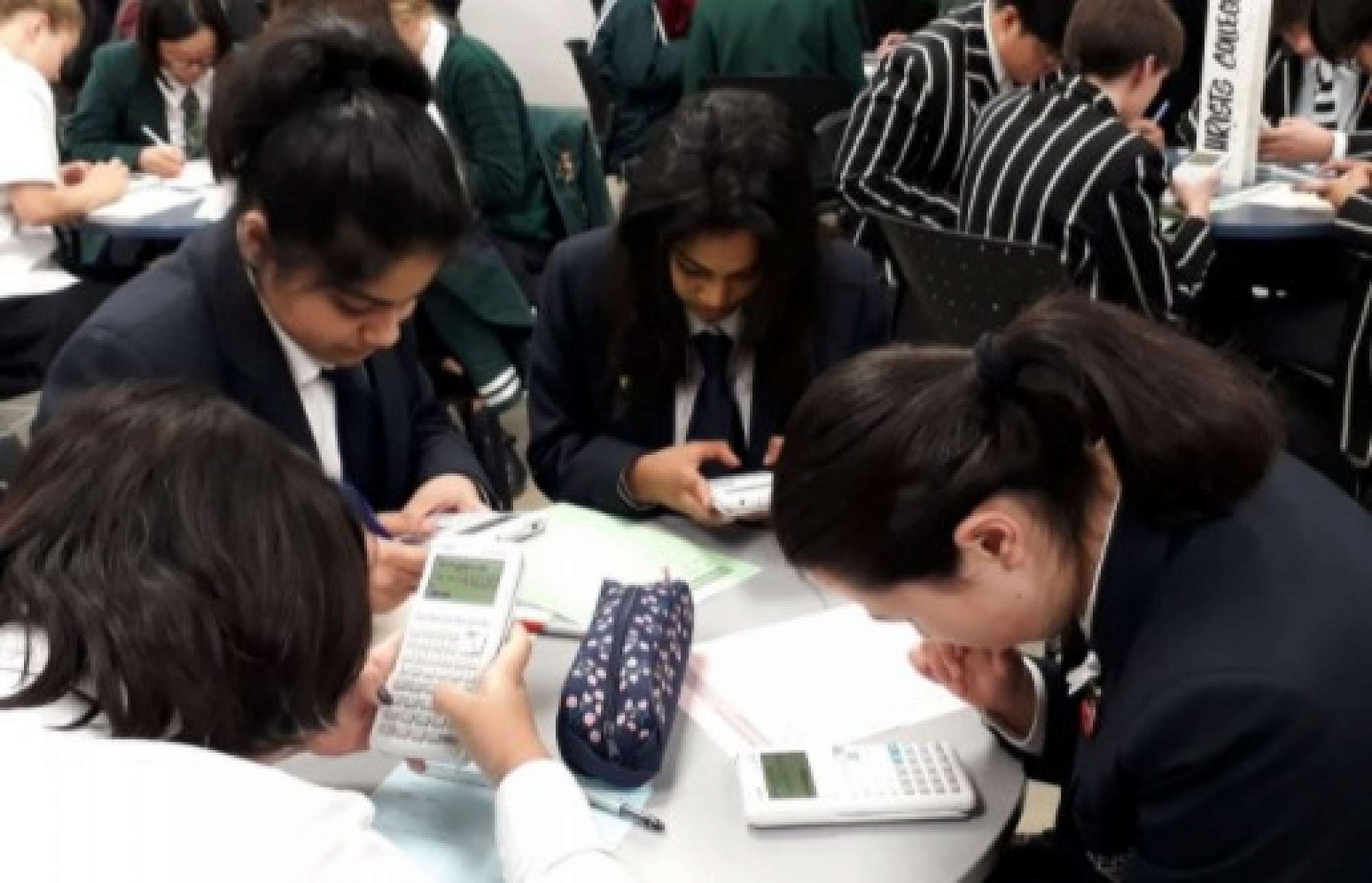 Year 11 Casio Mathematics Competition at Hagley College