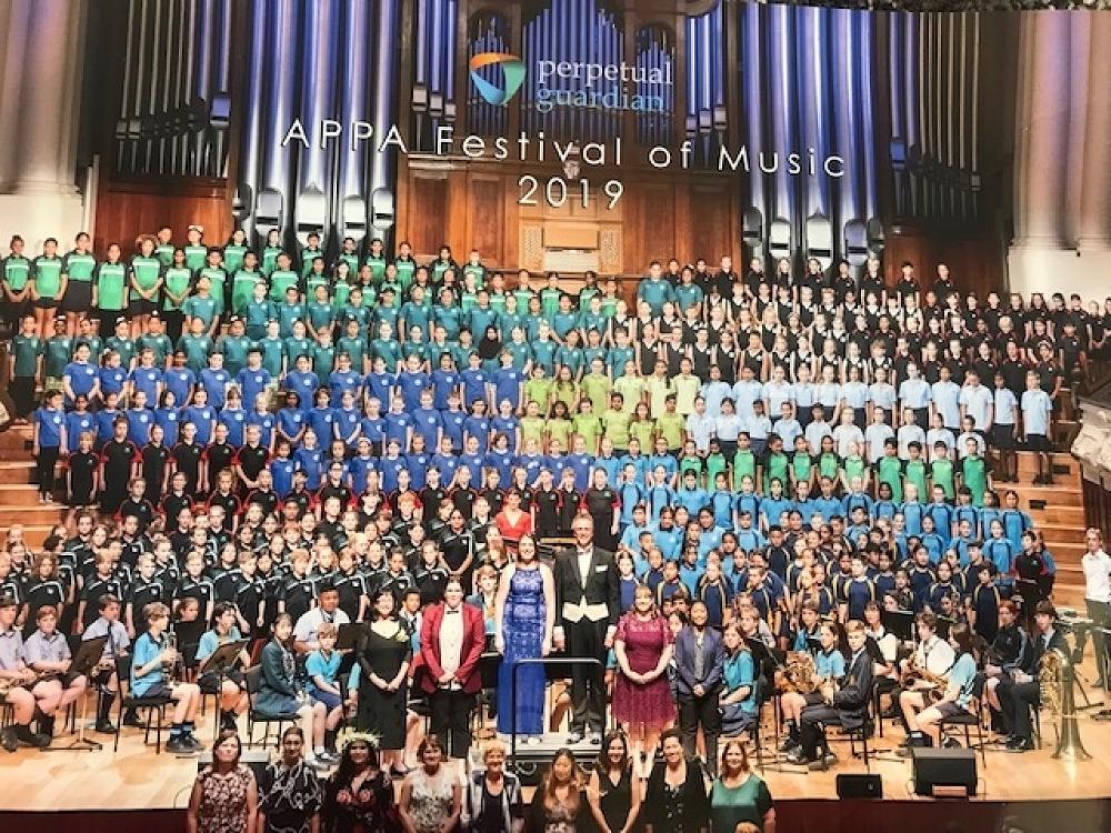 ONCE AGAIN ANOTHER WONDERFUL PERFORMANCE BY OUR APPA CHOIR