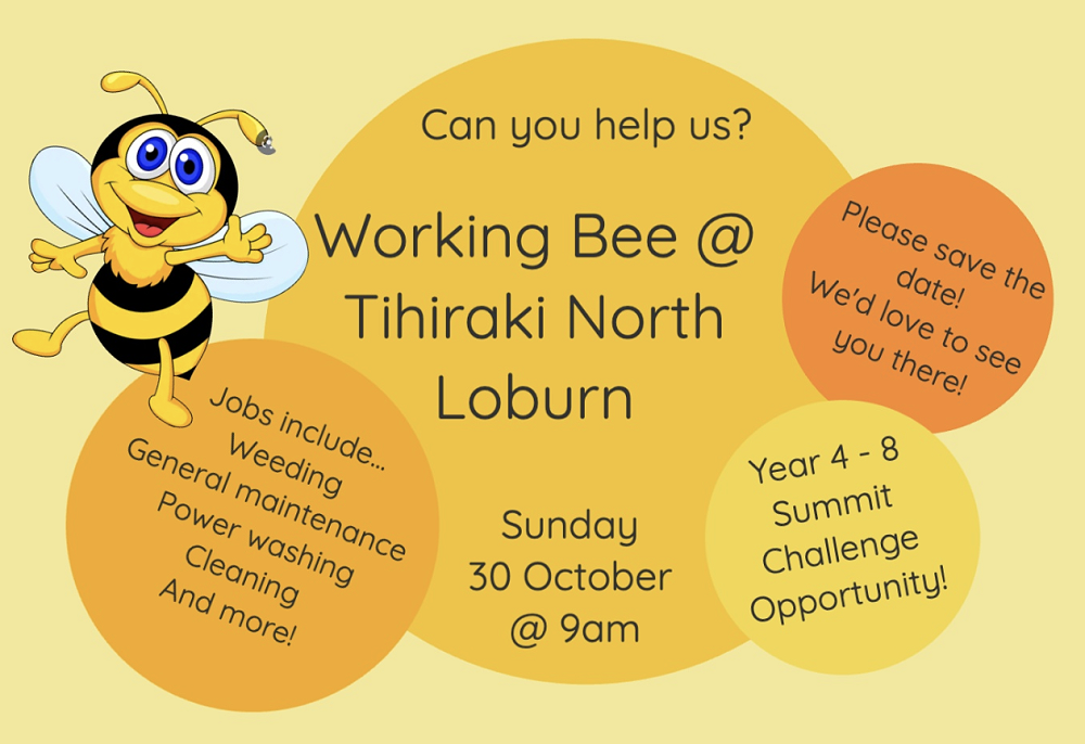 Save the Date - Working Bee