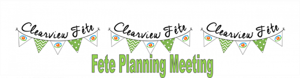 Fete Planning Meeting