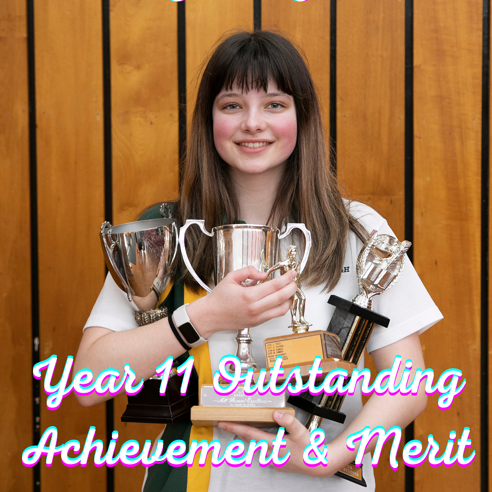 Year 11 Outstanding Achievement and Merit Awards - Senior Prizegiving 2022