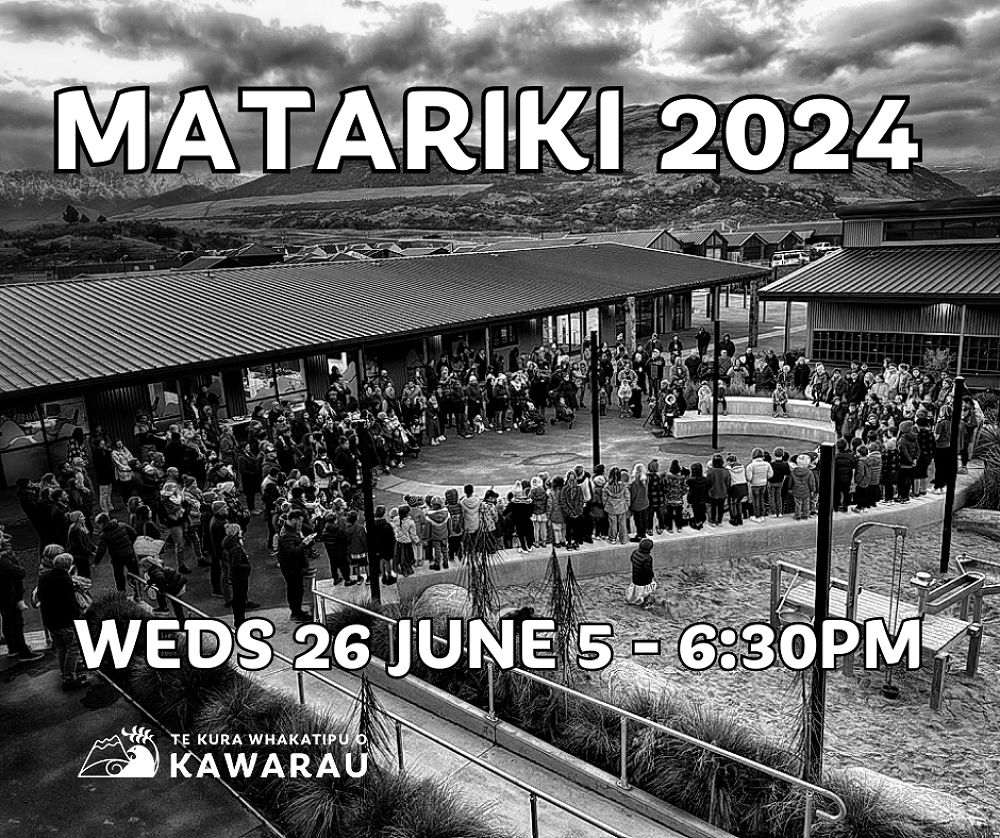 Join us for our annual school Matariki celebration. — Week 7, Term 2 ...