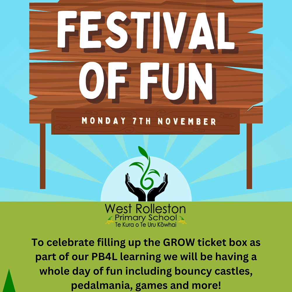 PB4L Festival of Fun - Monday 7th November — Kāwerongo/Newsletter ...