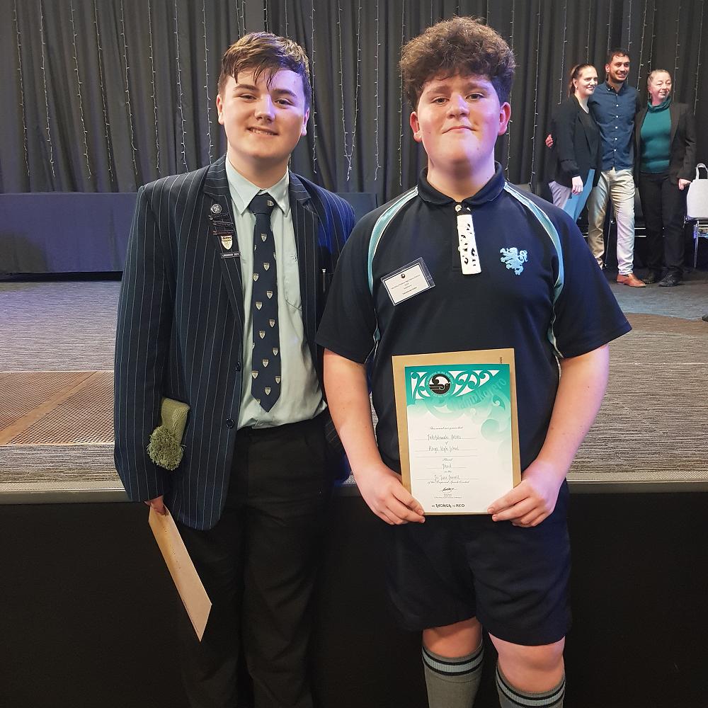 Ngā Manu Kōrero Speech Competition Ōtākou/ Murihiku — King's Week