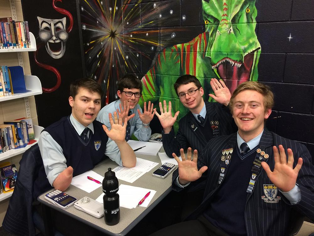 35 Fingers take out Senior O'Mathlon Competition — So much to celebrate!