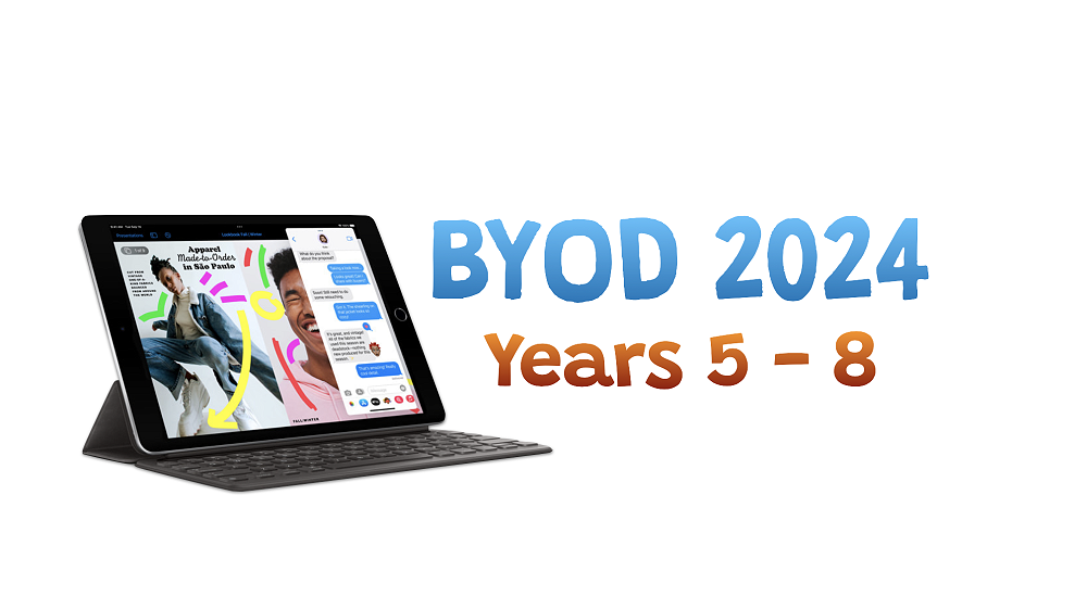 BYOD Options for 2024 — Friday, 27th October 2023 - Newsletter