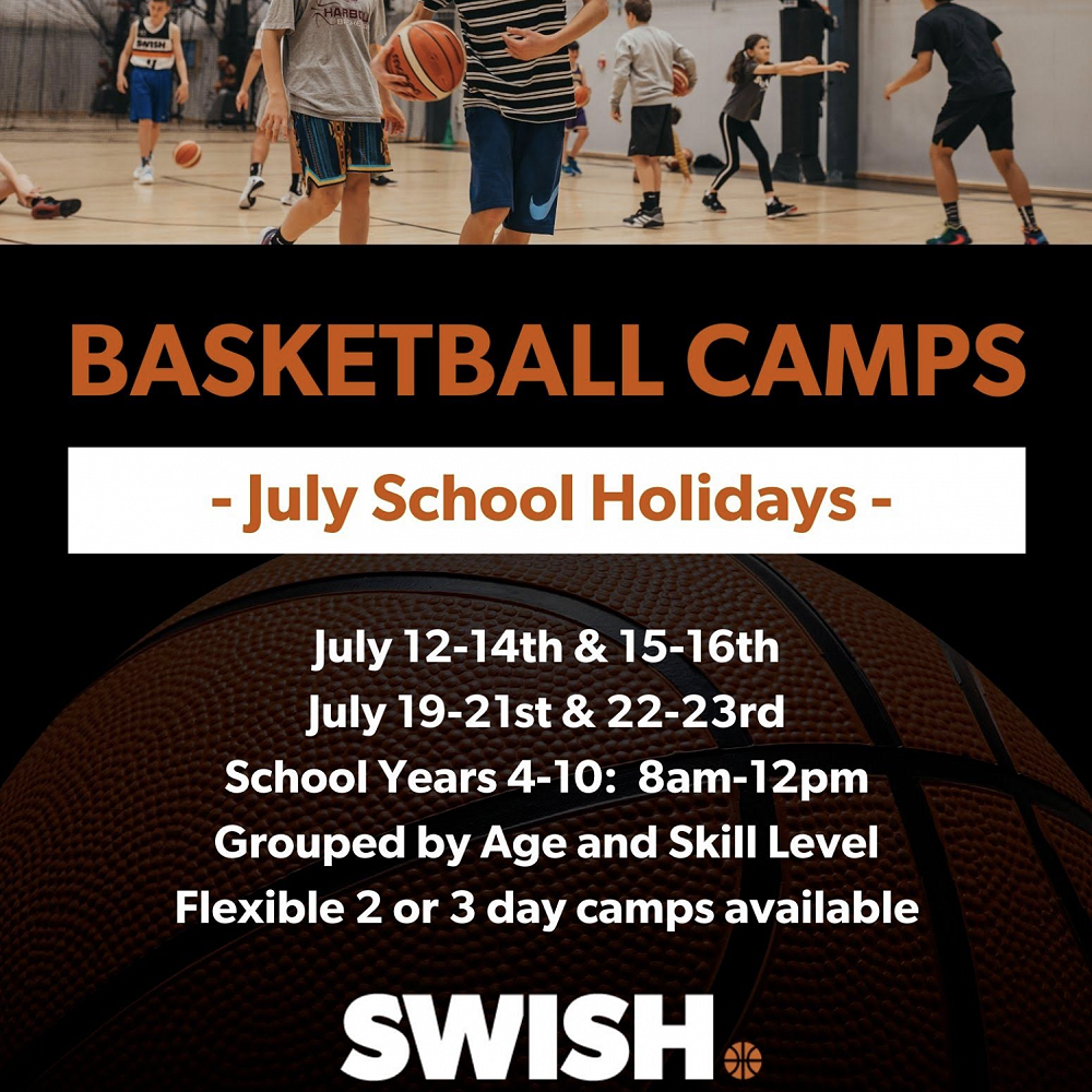 July Basketball Holiday Camp at the Swish Factory- NZ's most advanced ...