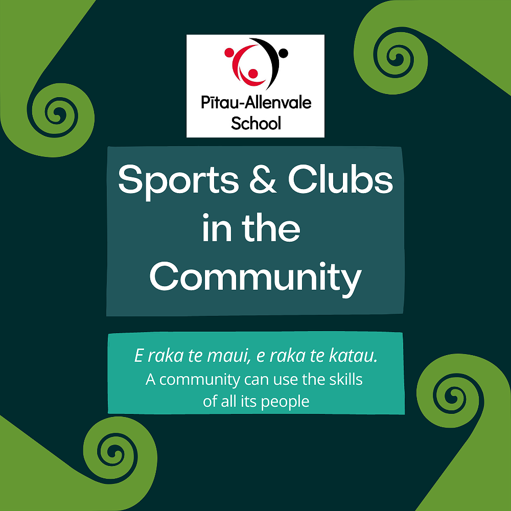 Community Sports, Clubs and Organisations