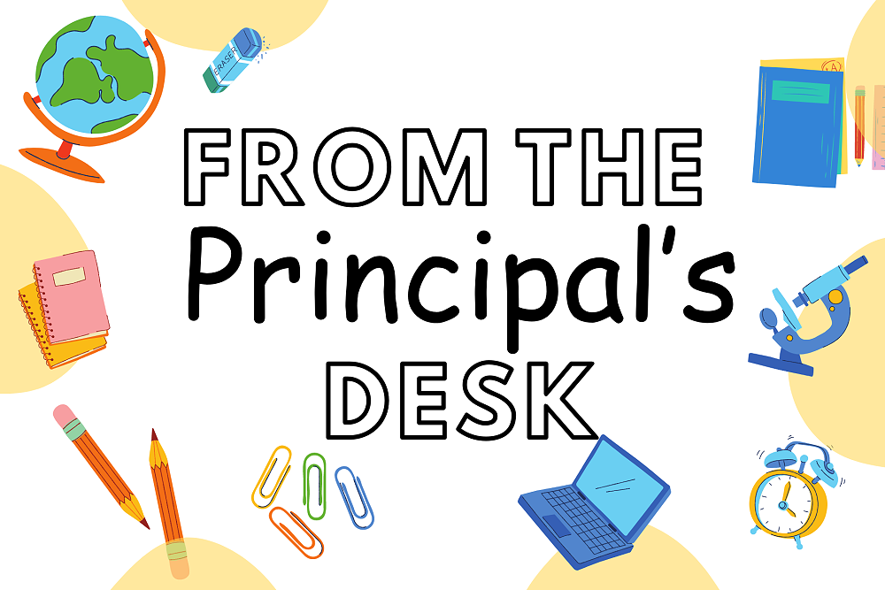 From the Principal's Desk