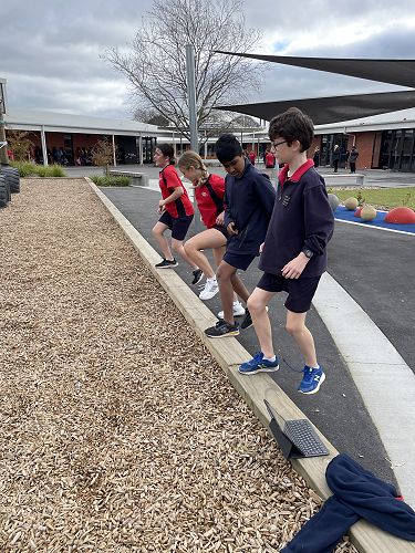 Students from Puneke 15 carry out their fitness routines with sporting ...