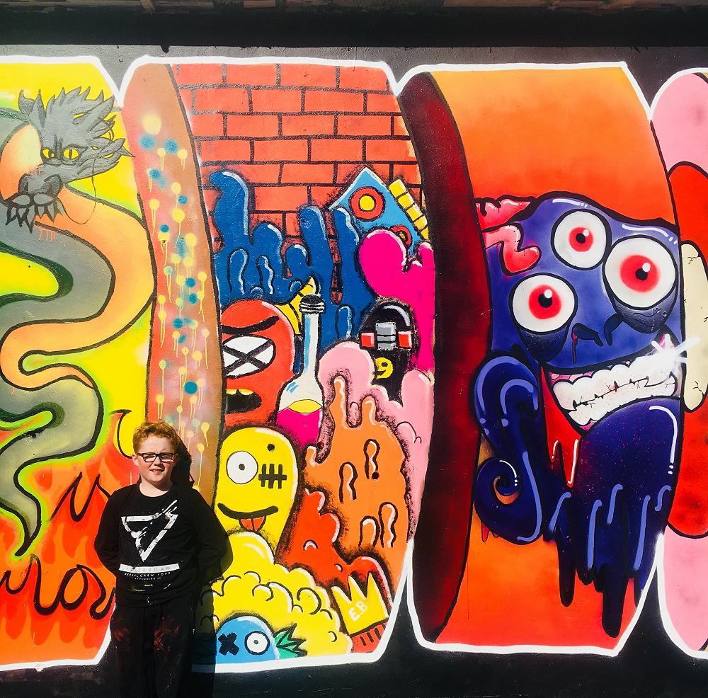 Elijah Booth - Street Artist