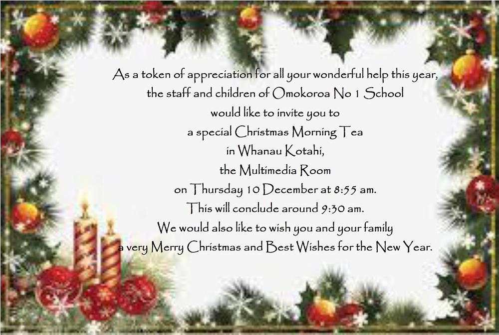 Parent Appreciation Morning Tea