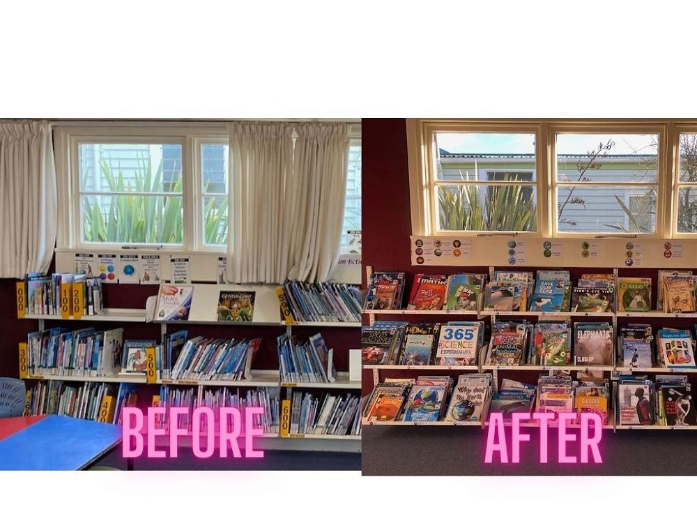 Library makeover