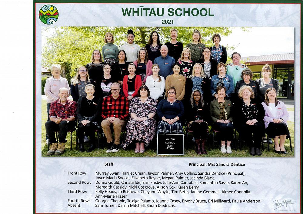 Whītau School Staff