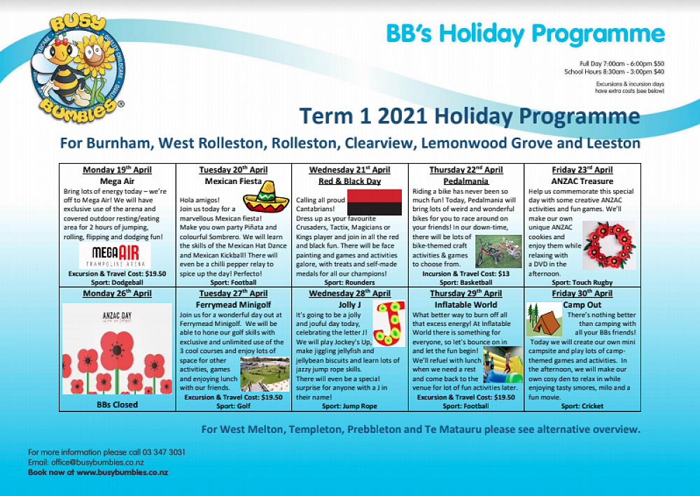 Newsletter - Term 1 Week 11 Thursday 15th April 2021