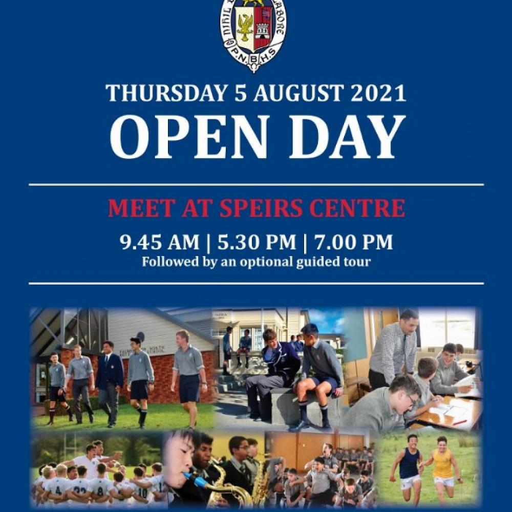 PNBHS Open Day 2021