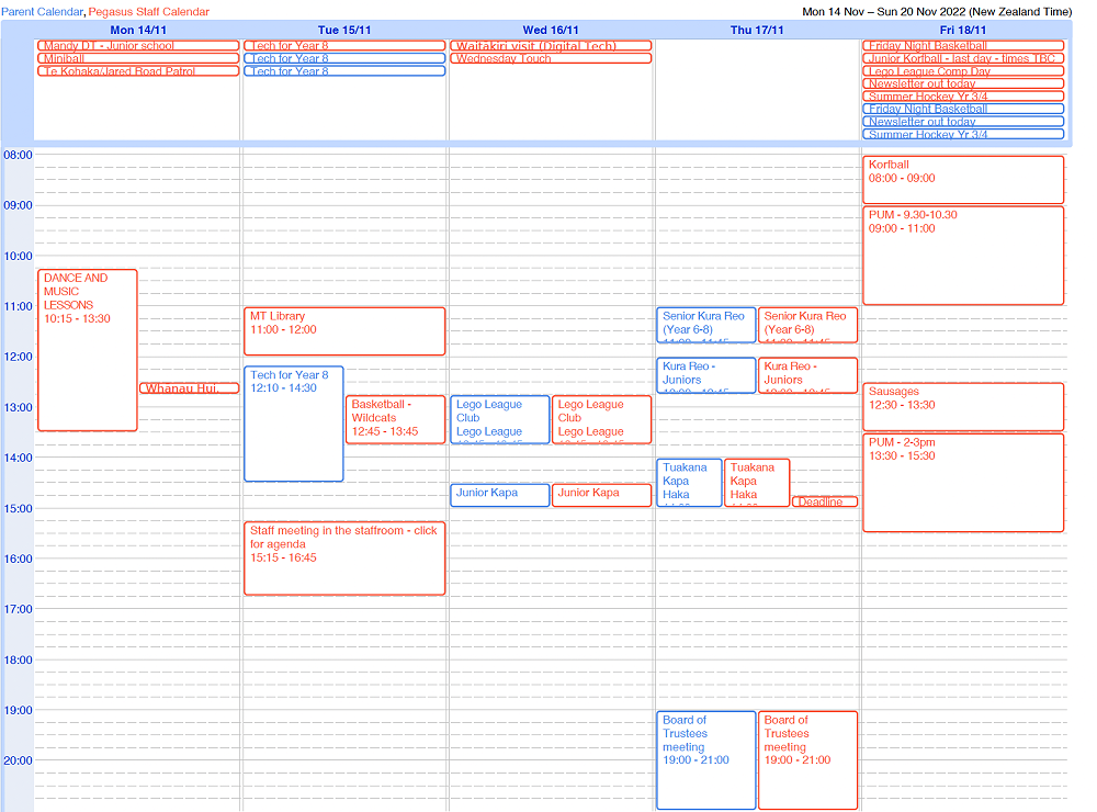 Here are our parent and staff calendars for Week 5, Term 4 — Staff ...