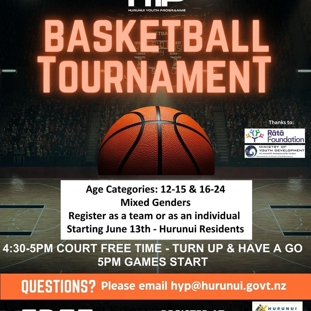 Hurunui Youth Programme Basketball Tournament