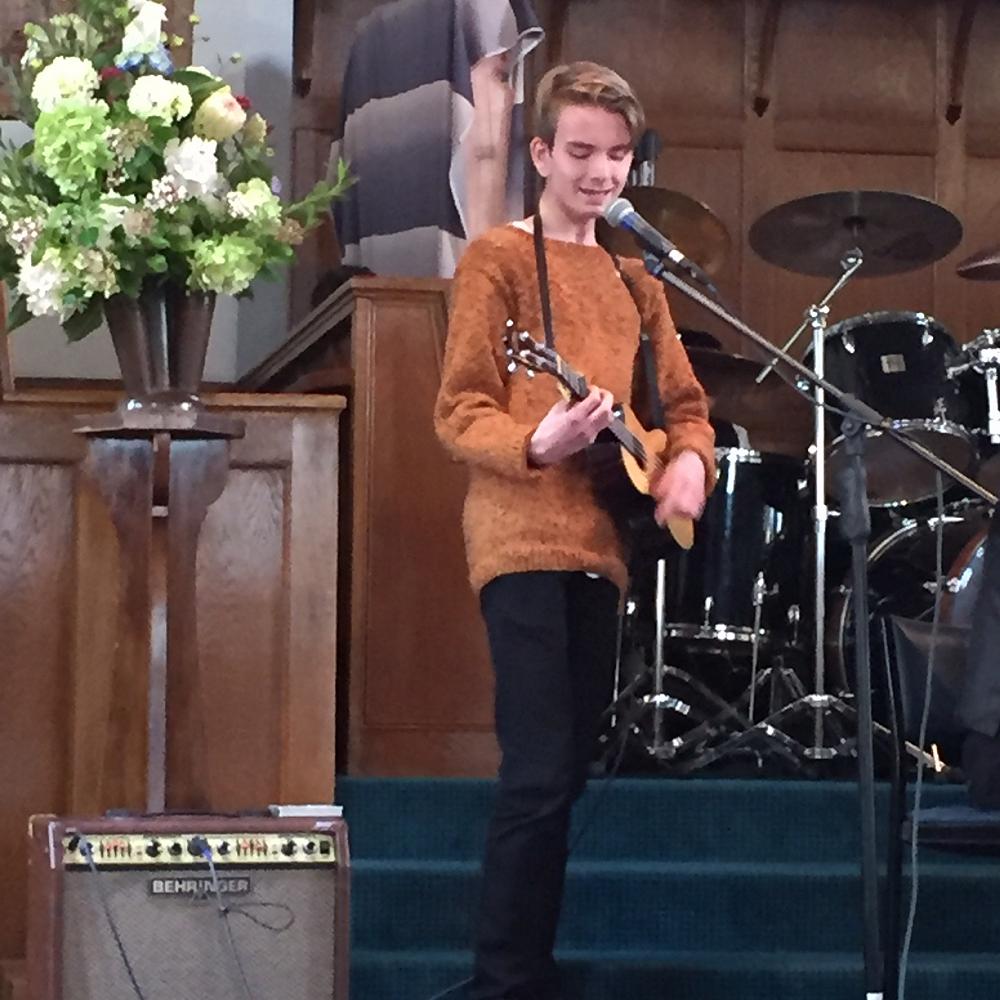 Trent Hawthorne performs. — Great success in the Arts and Sport