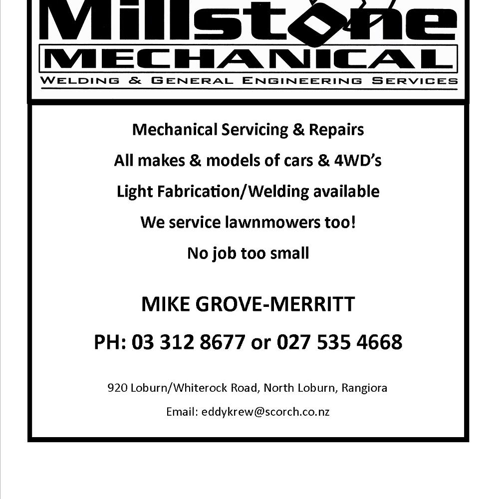 Thank you Mike from Millstone Mechanical