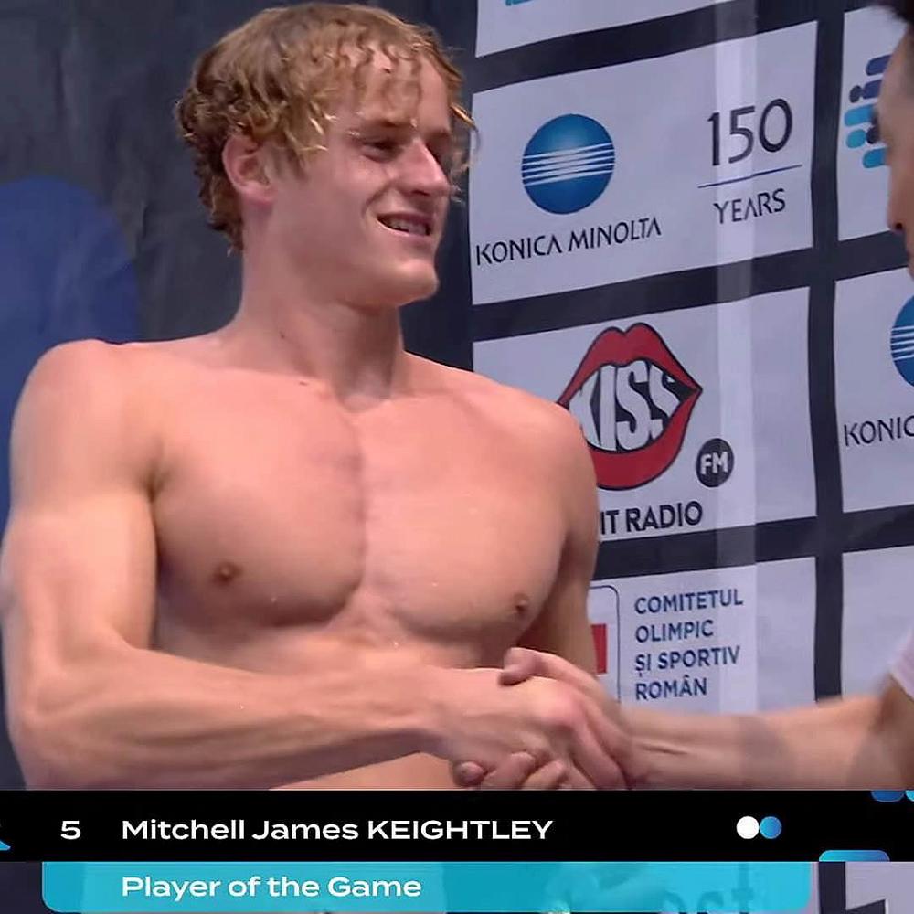 🤽‍♂️ Old Boy Mitchell Keightley named Player of the Game, at the Men's ...