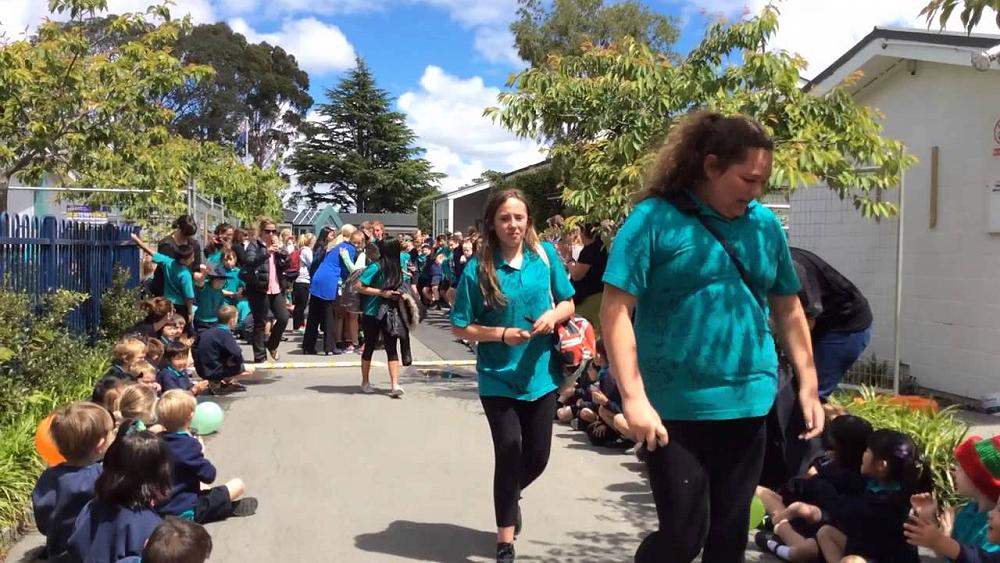 Video: Last hugs and off they go!! — 2015 Year 8 Leaver's Book