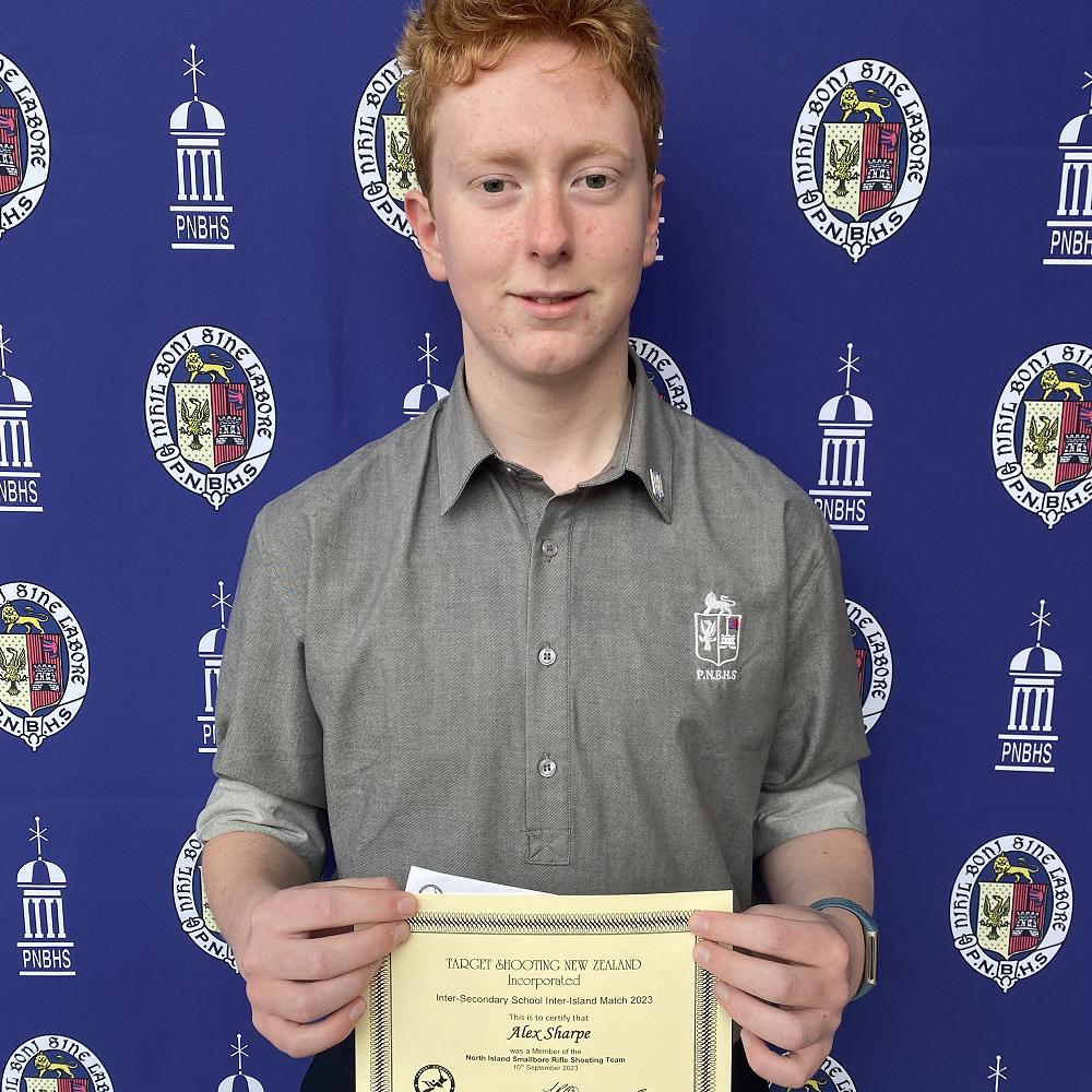 Smallbore Shooting Success for Alex Sharpe — PNBHS Whiringa-ā-rangi ǀ ...